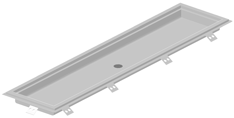 Kitchen Floor Troughs